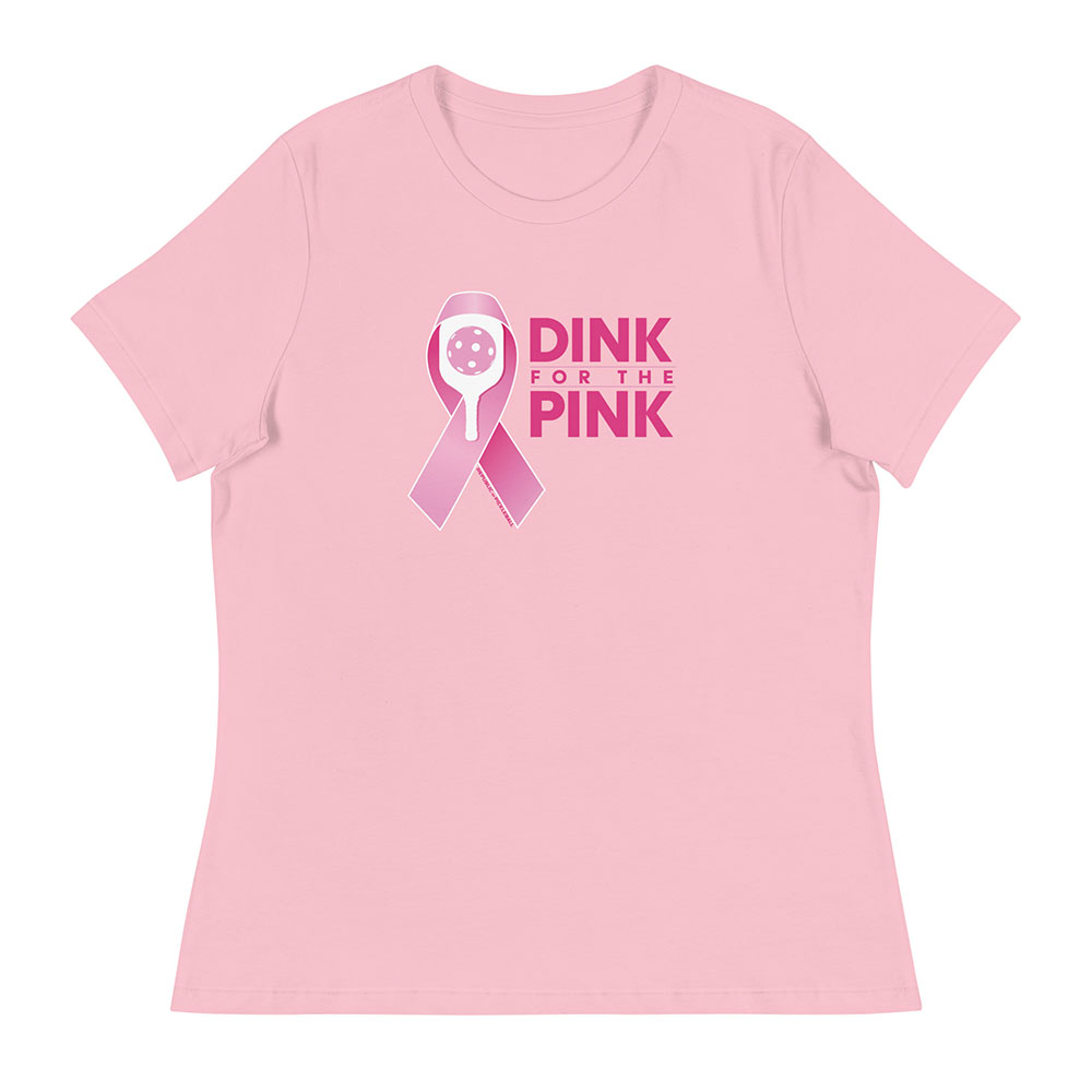Dink for the Pink Pickleball Paddle Breast Cancer Ribbon Women's ...